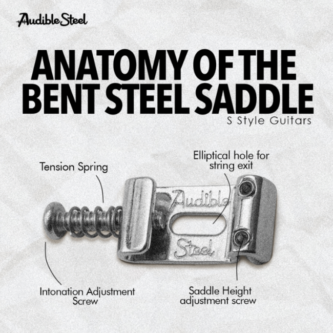 Anatomy of the Bent Steel Saddle - Audible Steel®